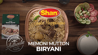 Memoni Mutton Biryani - Shan Kitchen