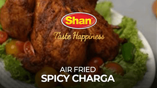 Air Fried Spicy Charga - Shan Kitchen